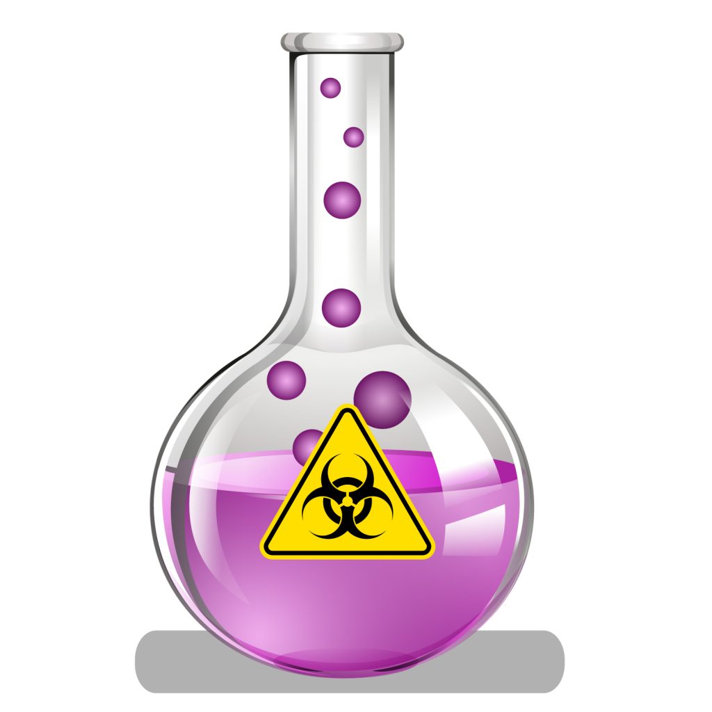 Purple Round Flask Cutout – Parties And Signs