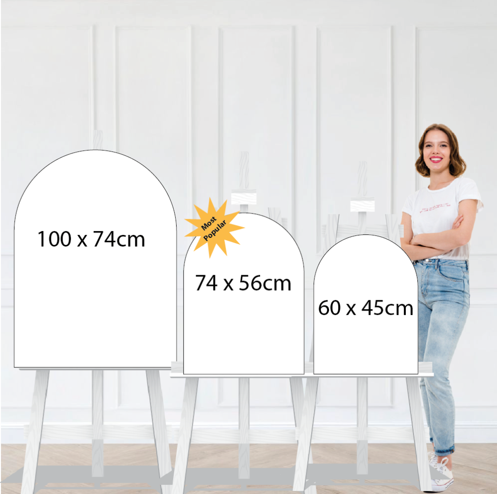 Create Your Own Arched Poster Sign – Parties And Signs