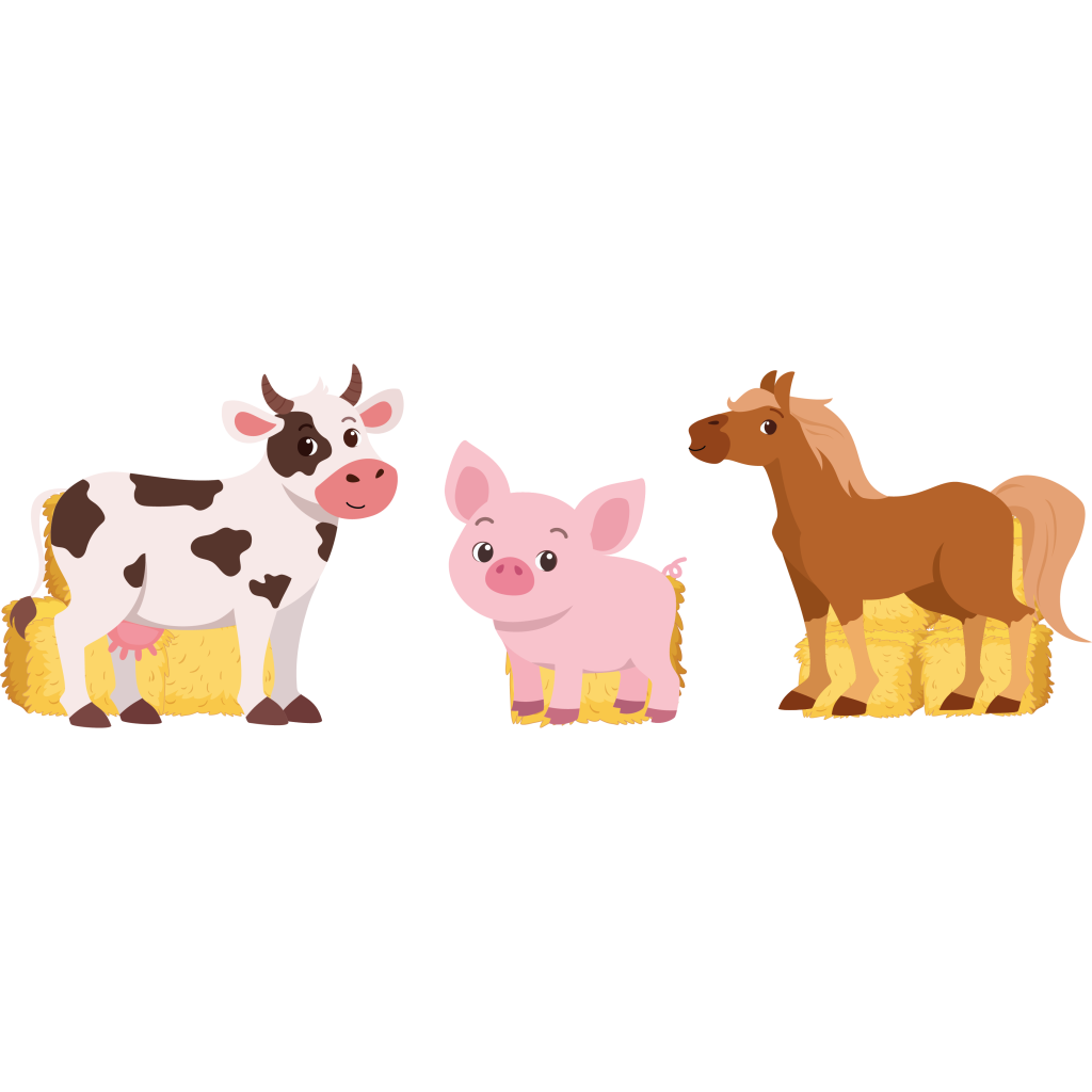 Farm Animals Cut Outs Farmyard – Mycardboardcutout
