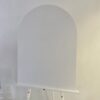Blank White Arch Welcome Sign (Outlet) – Parties And Signs