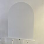 Blank White Arch Welcome Sign (Outlet) – Parties And Signs