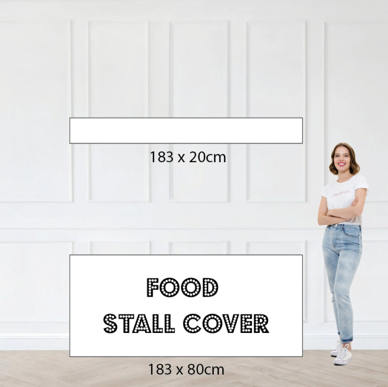 Create Your Food Stall Cover – Parties And Signs