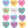 Conversation Heart Cutouts – Parties And Signs