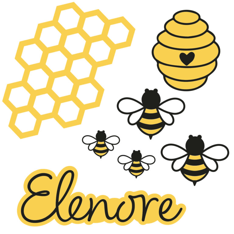 Bumble Bee Name Sign Kit – Parties And Signs