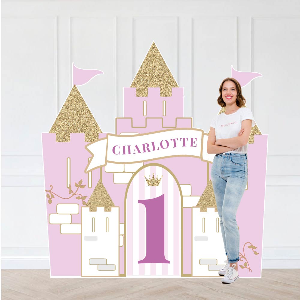 Little Princess Castle Backdrop – Parties And Signs