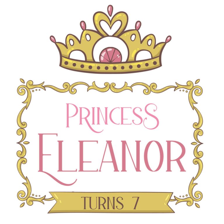 Princess Name Sign Kit – Parties And Signs