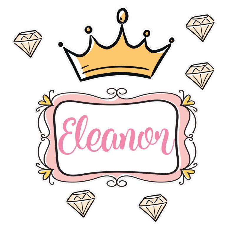 Princess 2 Name Sign Kit – Parties And Signs