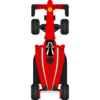 Standing F1 Race car Cutout – Parties And Signs