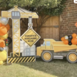 Construction Themed Backdrop Set – Parties And Signs