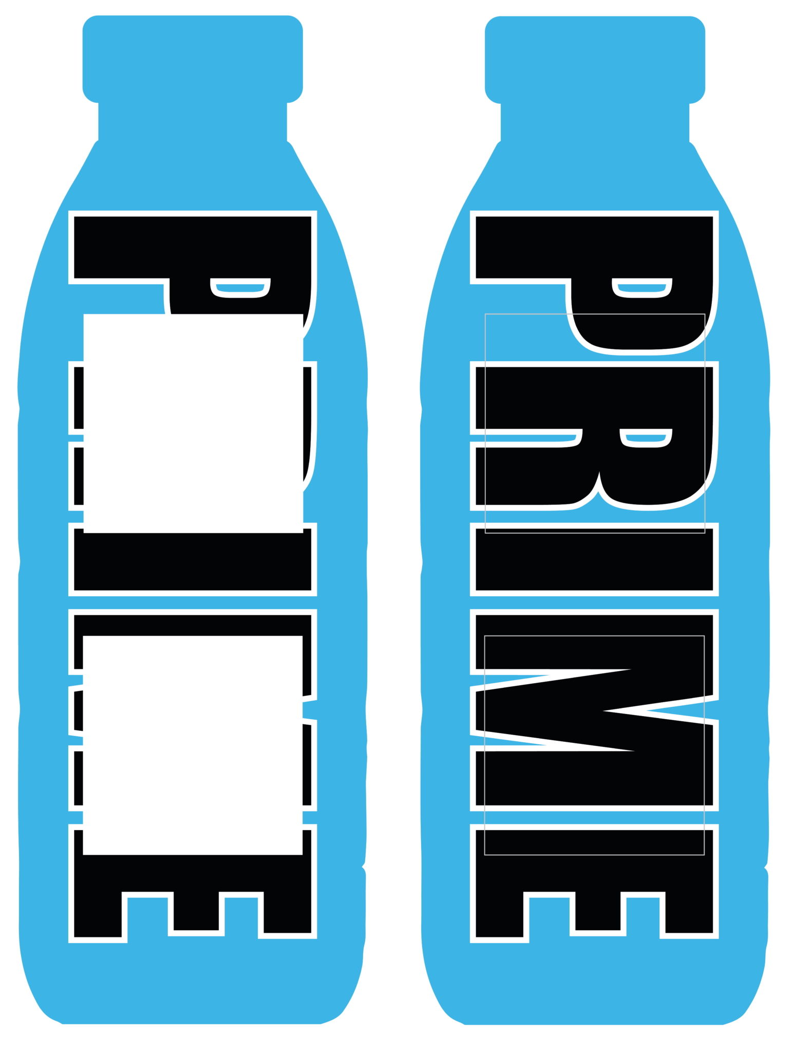 3D Prime Bottle Shelf – Parties And Signs