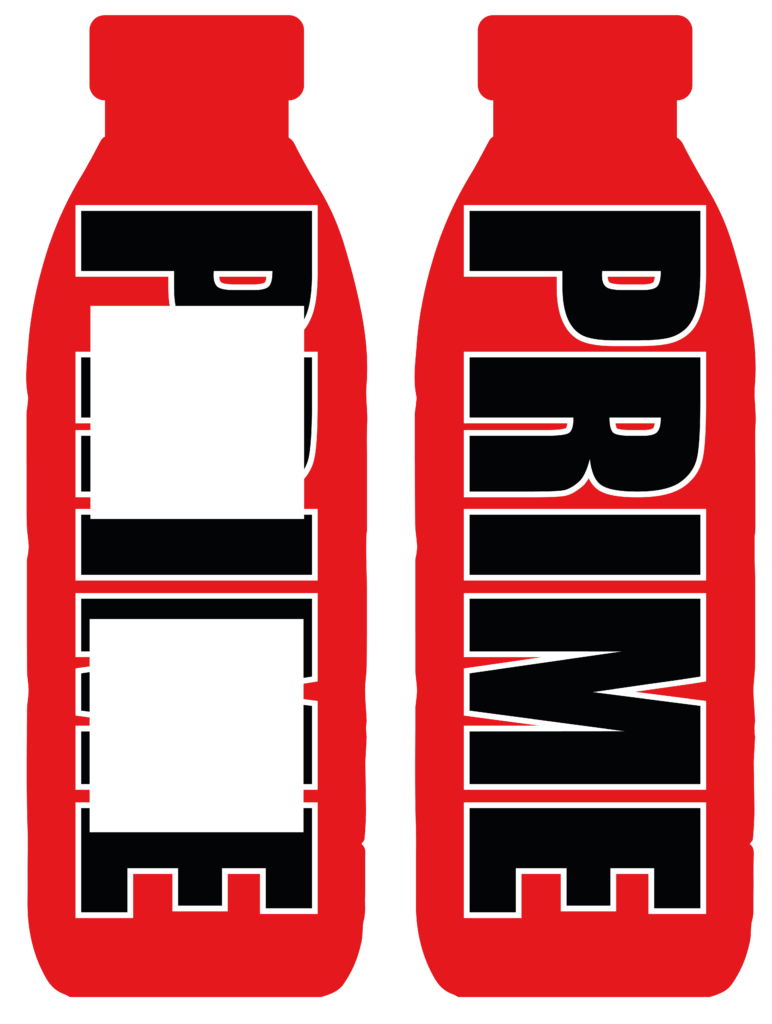 3D Prime Bottle Shelf – Parties And Signs