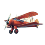 Red Airplane Cutout – Parties And Signs