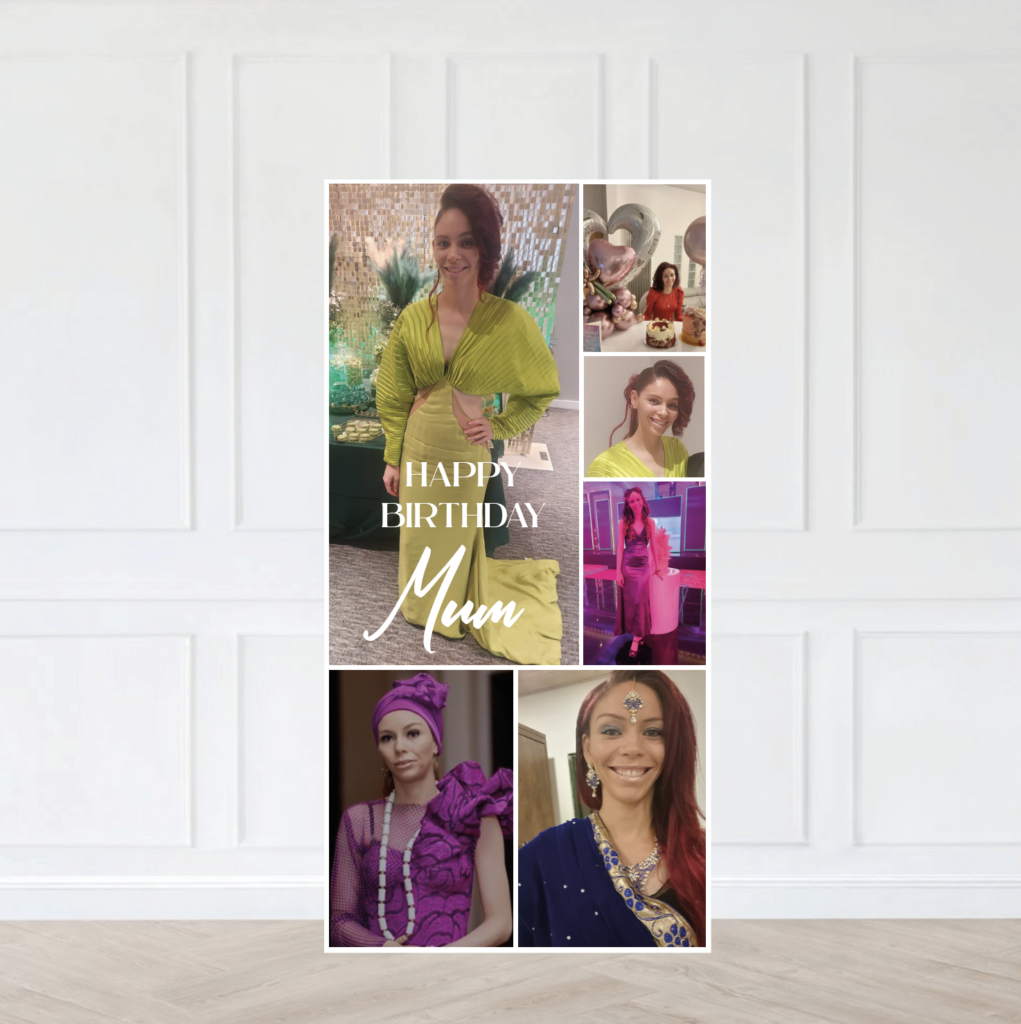 6-pc Picture Collage Birthday Backdrop – Parties And Signs