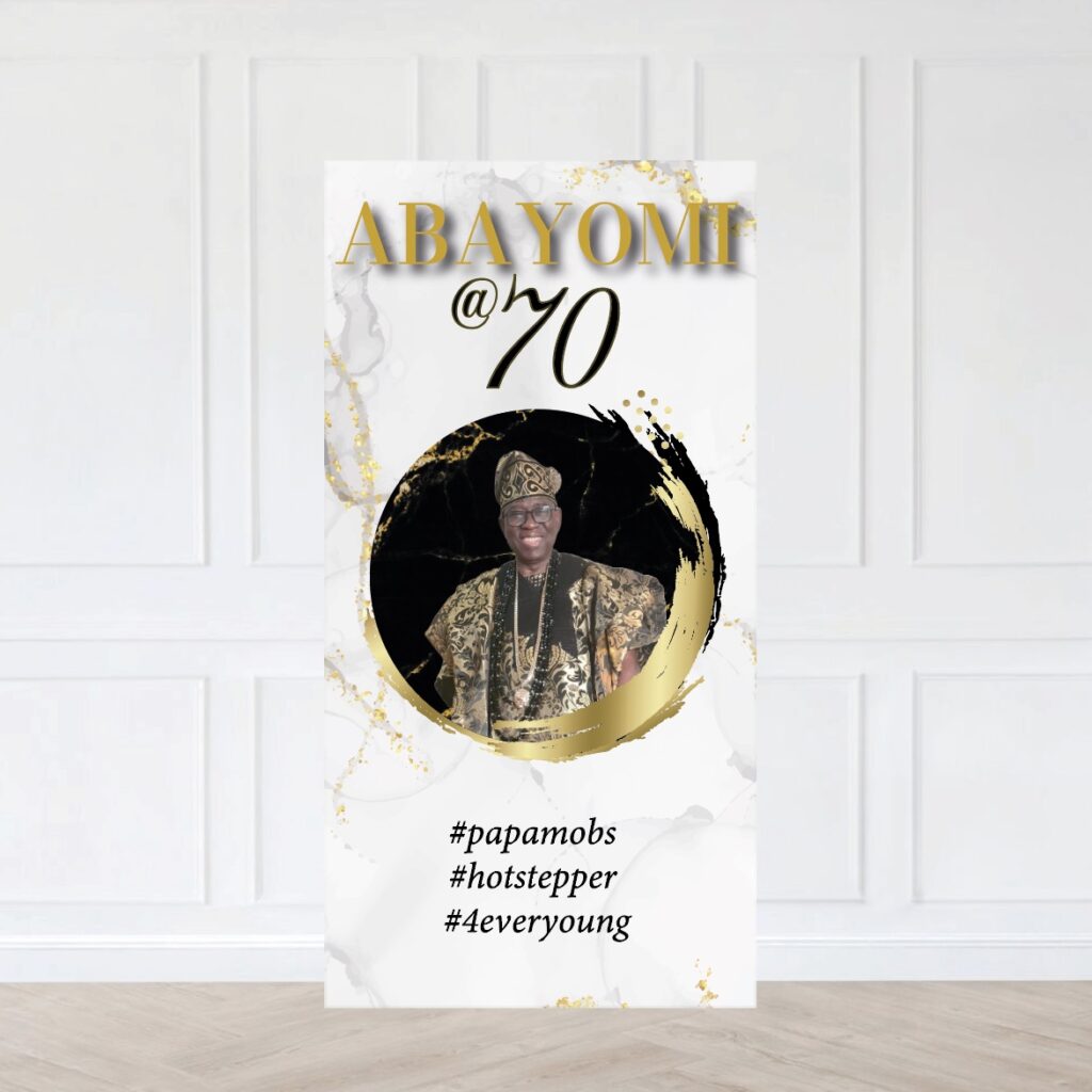 Parties And Signs – Personalised party signs and backdrops