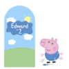 George Pig Cardboard Cutout Birthday Bundle – Parties And Signs