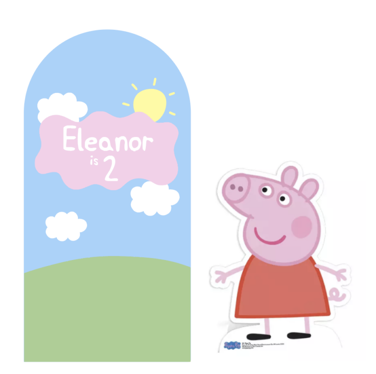 Peppa Pig Cardboard Cutout Birthday Bundle – Parties And Signs