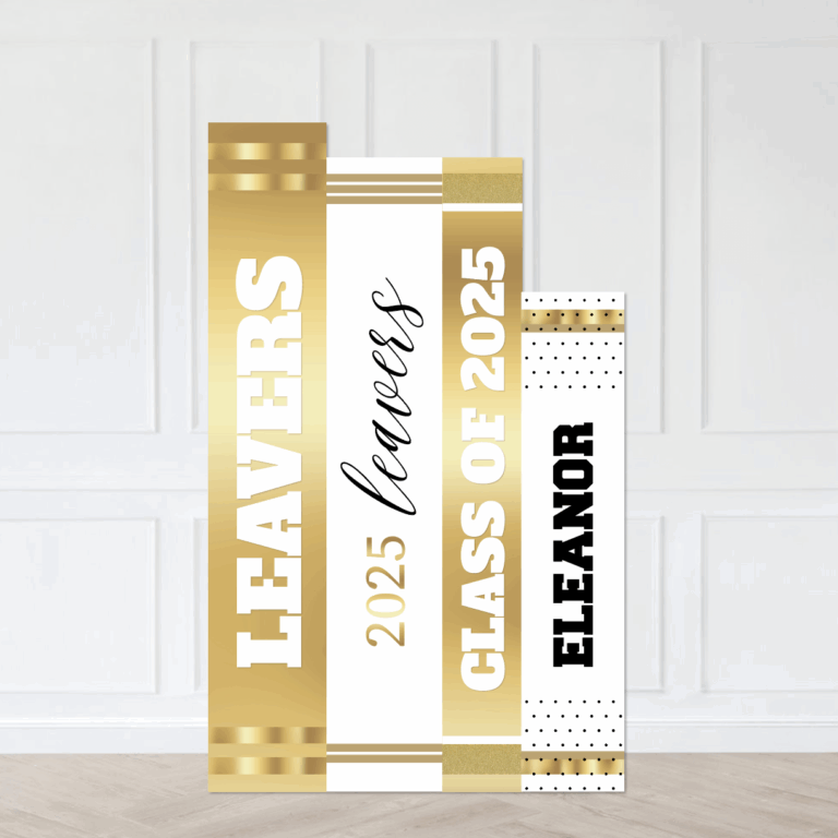 School Leavers Backdrop – Parties And Signs