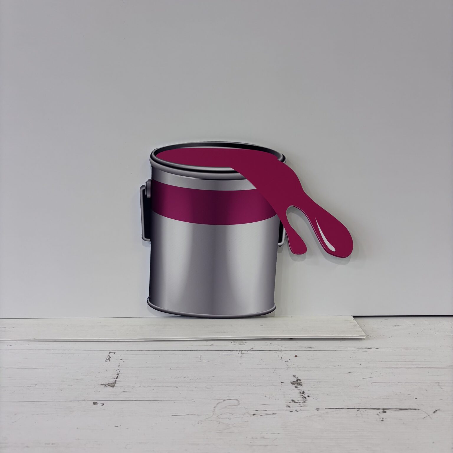 Pink Paint Bucket(Outlet) – Parties And Signs