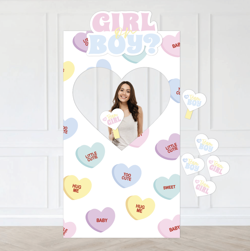 Sweetheart Gender Reveal Bundle – Parties And Signs